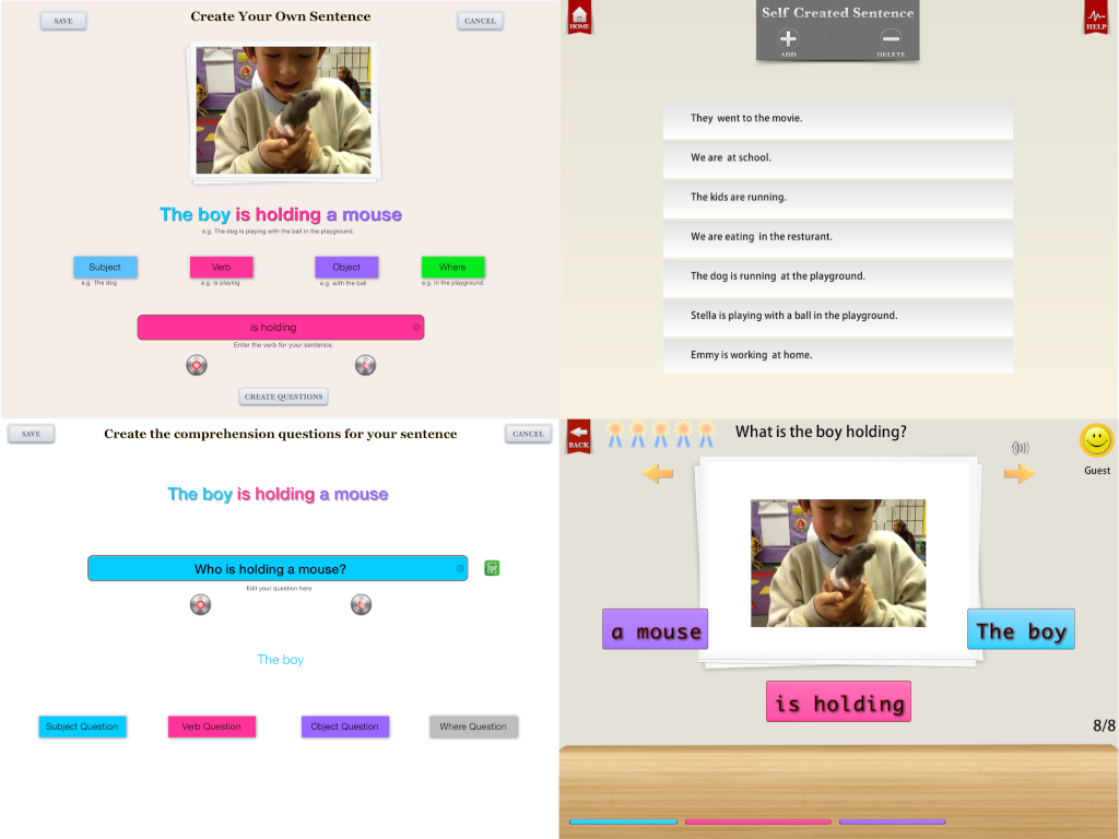 AbiTalk Comprehension Builder