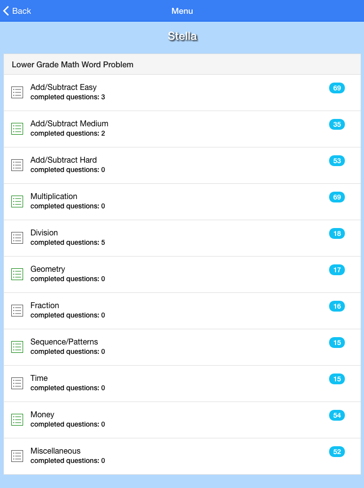 AbiTalk Classroom App Math Word Problems